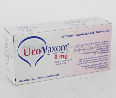 Pharmacie Meysen SPRL 3990 Peer : Home > URO-VAXOM 6 MG 30 CAPS