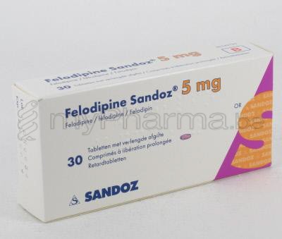 BVBA apotheek Patrick Meysen 3990 Peer : Welkom > FELODIPINE SANDOZ 5 ...