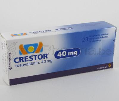 BVBA apotheek Patrick Meysen 3990 Peer : CRESTOR 40 MG 28 TABL