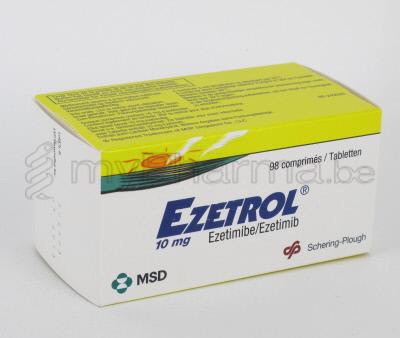 BVBA apotheek Patrick Meysen 3990 Peer : EZETROL 10 MG 98 TABL