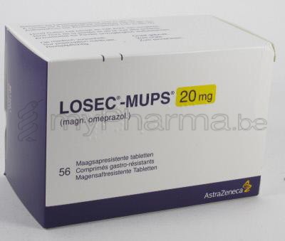 Pharmacie Meysen SPRL 3990 Peer : Home > LOSEC MUPS 20 MG 56 COMP