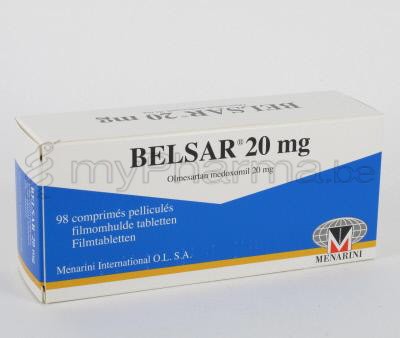BVBA apotheek Patrick Meysen 3990 Peer : Welkom > BELSAR 20 MG 98 TABL