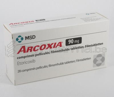 BVBA apotheek Patrick Meysen 3990 Peer : ARCOXIA 90 MG 28 TABL