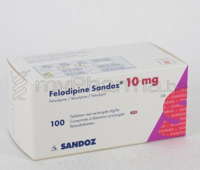 BVBA apotheek Patrick Meysen 3990 Peer : Welkom > FELODIPINE SANDOZ 10 ...
