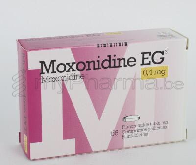 BVBA apotheek Patrick Meysen 3990 Peer : Welkom > MOXONIDINE EG 0,4 MG ...
