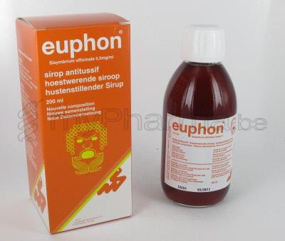 BVBA apotheek Patrick Meysen 3990 Peer : Welkom > EUPHON 200 ML SIROOP