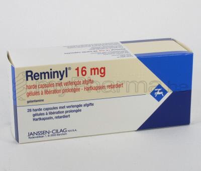 BVBA apotheek Patrick Meysen 3990 Peer : REMINYL RETARD 16 MG 28 CAPS