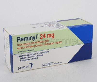 BVBA apotheek Patrick Meysen 3990 Peer : REMINYL RETARD 24 MG 28 CAPS