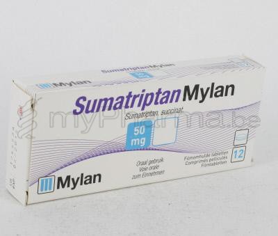 BVBA apotheek Patrick Meysen 3990 Peer : Welkom > SUMATRIPTAN MYLAN 50 ...