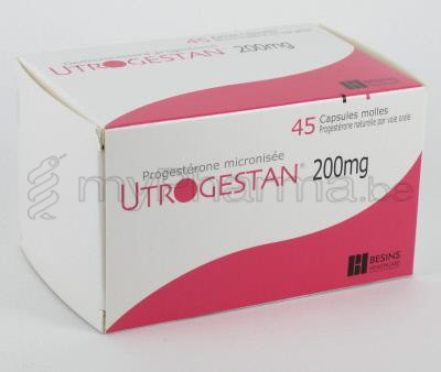 BVBA apotheek Patrick Meysen 3990 Peer : Welkom > UTROGESTAN 200 MG 45 CAPS