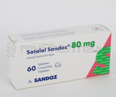 BVBA apotheek Patrick Meysen 3990 Peer : Welkom > SOTALOL SANDOZ 80 MG ...