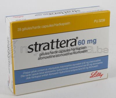 BVBA apotheek Patrick Meysen 3990 Peer : Welkom > STRATTERA 60 MG 28 CAPS