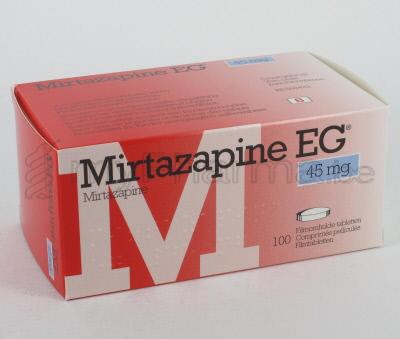 BVBA apotheek Patrick Meysen 3990 Peer : Welkom > MIRTAZAPINE EG 45 MG 100 TABL