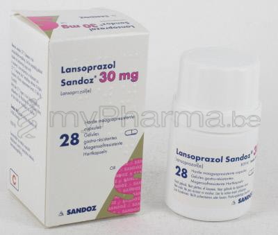 BVBA apotheek Patrick Meysen 3990 Peer : Welkom > LANSOPRAZOL SANDOZ 30 ...