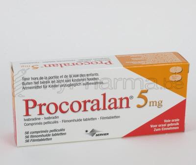 BVBA apotheek Patrick Meysen 3990 Peer : Welkom > PROCORALAN 5 MG 56 TABL