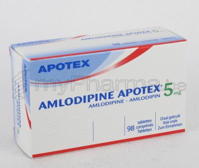 BVBA apotheek Patrick Meysen 3990 Peer : Welkom > AMLODIPINE APOTEX 5 ...