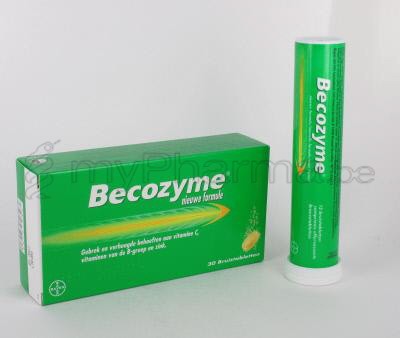 Apotheek Meysen Peer 3990 Peer : Welkom > BECOZYME 30 BRUISTABL