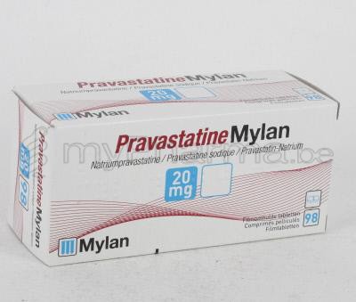 BVBA apotheek Patrick Meysen 3990 Peer : Welkom > PRAVASTATINE MYLAN 20 ...