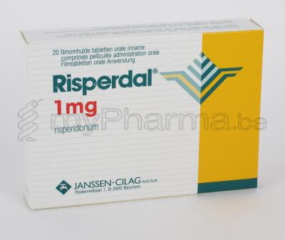 BVBA apotheek Patrick Meysen 3990 Peer : RISPERDAL 1 MG 20 TABL