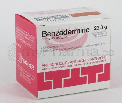 BVBA apotheek Patrick Meysen 3990 Peer : Welkom > BENZADERMINE 23,3 G GEL