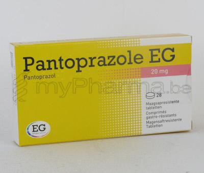 Pharmacie Meysen SPRL 3990 Peer : Home > PANTOPRAZOLE EG 20 MG 28 COMP