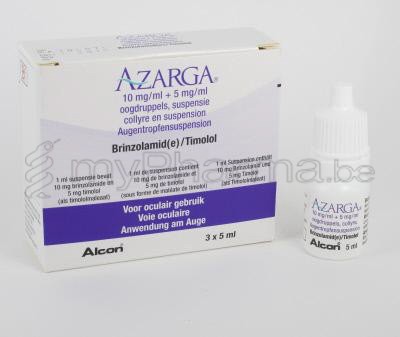 BVBA apotheek Patrick Meysen 3990 Peer : Welkom > AZARGA 3 X 5 ML ...