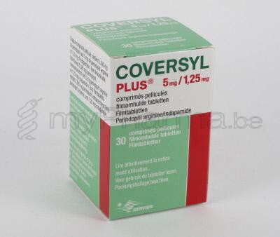 Pharmacie Meysen SPRL 3990 Peer : Home > COVERSYL PLUS 5MG/1.25 MG 30 COMP