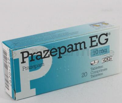 BVBA apotheek Patrick Meysen 3990 Peer : Welkom > PRAZEPAM EG 10 MG 20 TABL
