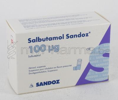 BVBA apotheek Patrick Meysen 3990 Peer : SALBUTAMOL SANDOZ INHALATOR ...