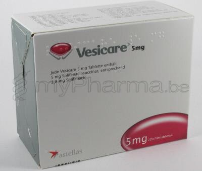 Apotheek Meysen Peer 3990 Peer : Welkom > VESICARE 5 MG 200 TABL