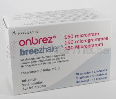 Pharmacie Meysen SPRL 3990 Peer : Home > ONBREZ BREEZHALER 150 MCG 30 CAPS