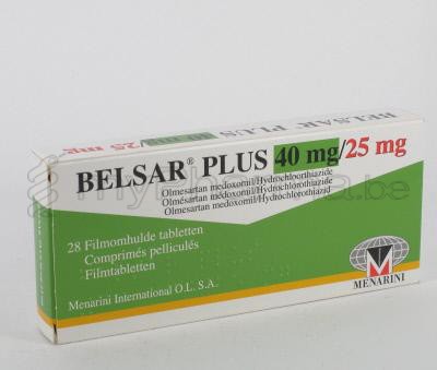 BVBA apotheek Patrick Meysen 3990 Peer : Welkom > BELSAR PLUS 40MG/25MG ...