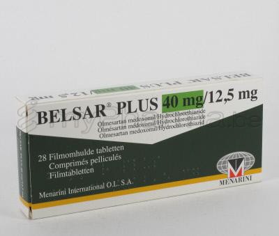 Apotheek Meysen Peer 3990 Peer : Welkom > BELSAR PLUS 40MG/12,5MG 28 TABL
