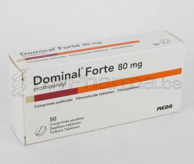 Pharmacie Meysen SPRL 3990 Peer : Home > DOMINAL FORTE 80 MG 50 COMP