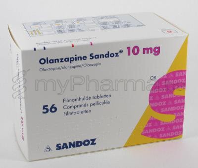 BVBA apotheek Patrick Meysen 3990 Peer : Welkom > OLANZAPINE SANDOZ 10 ...