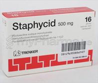 BVBA apotheek Patrick Meysen 3990 Peer : STAPHYCID 500 MG 16 CAPS
