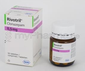 Pharmacie Meysen SPRL 3990 Peer : Home > RIVOTRIL 0,5 MG 50 COMP