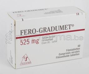 Pharmacie Meysen SPRL 3990 Peer : Home > FERO-GRADUMET 525 MG 60 COMP