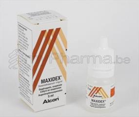Pharmacie Meysen SPRL 3990 Peer : Home > MAXIDEX 0,1% 5 ML COLLYRE
