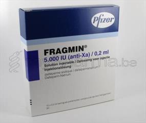 BVBA apotheek Patrick Meysen 3990 Peer : Welkom > FRAGMIN 5000 IE (ANTI ...
