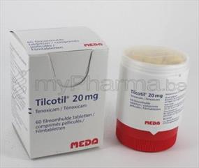 BVBA apotheek Patrick Meysen 3990 Peer : Welkom > TILCOTIL 20 MG 60 ...