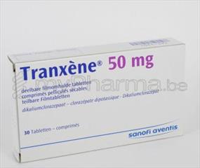Pharmacie Meysen SPRL 3990 Peer : Home > TRANXENE 50 MG 30 COMP