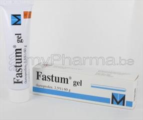 Pharmacie Meysen SPRL 3990 Peer : Home > FASTUM 2,5% 60 G GEL