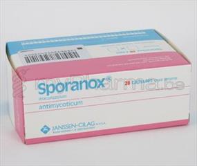 Apotheek Meysen Peer 3990 Peer : Welkom > SPORANOX 100 MG 28 CAPS