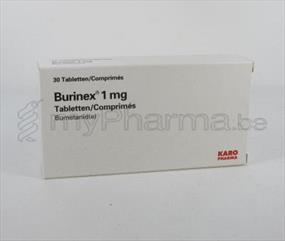 Pharmacie Meysen SPRL 3990 Peer : Home > BURINEX 1 MG 30 COMP