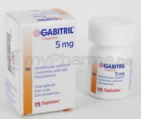 BVBA apotheek Patrick Meysen 3990 Peer : Welkom > GABITRIL 5 MG 50 TABL