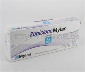 Pharmacie Meysen SPRL 3990 Peer : Home > ZOPICLONE MYLAN 7,5 MG 30 COMP