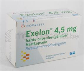 BVBA apotheek Patrick Meysen 3990 Peer : Welkom > EXELON 4,5 MG 56 CAPS