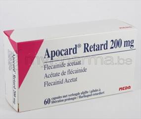 Pharmacie Meysen SPRL 3990 Peer : Home > APOCARD RETARD 200 MG 60 CAPS