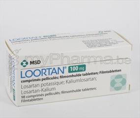 BVBA apotheek Patrick Meysen 3990 Peer : Welkom > LOORTAN 100 MG 98 TABL